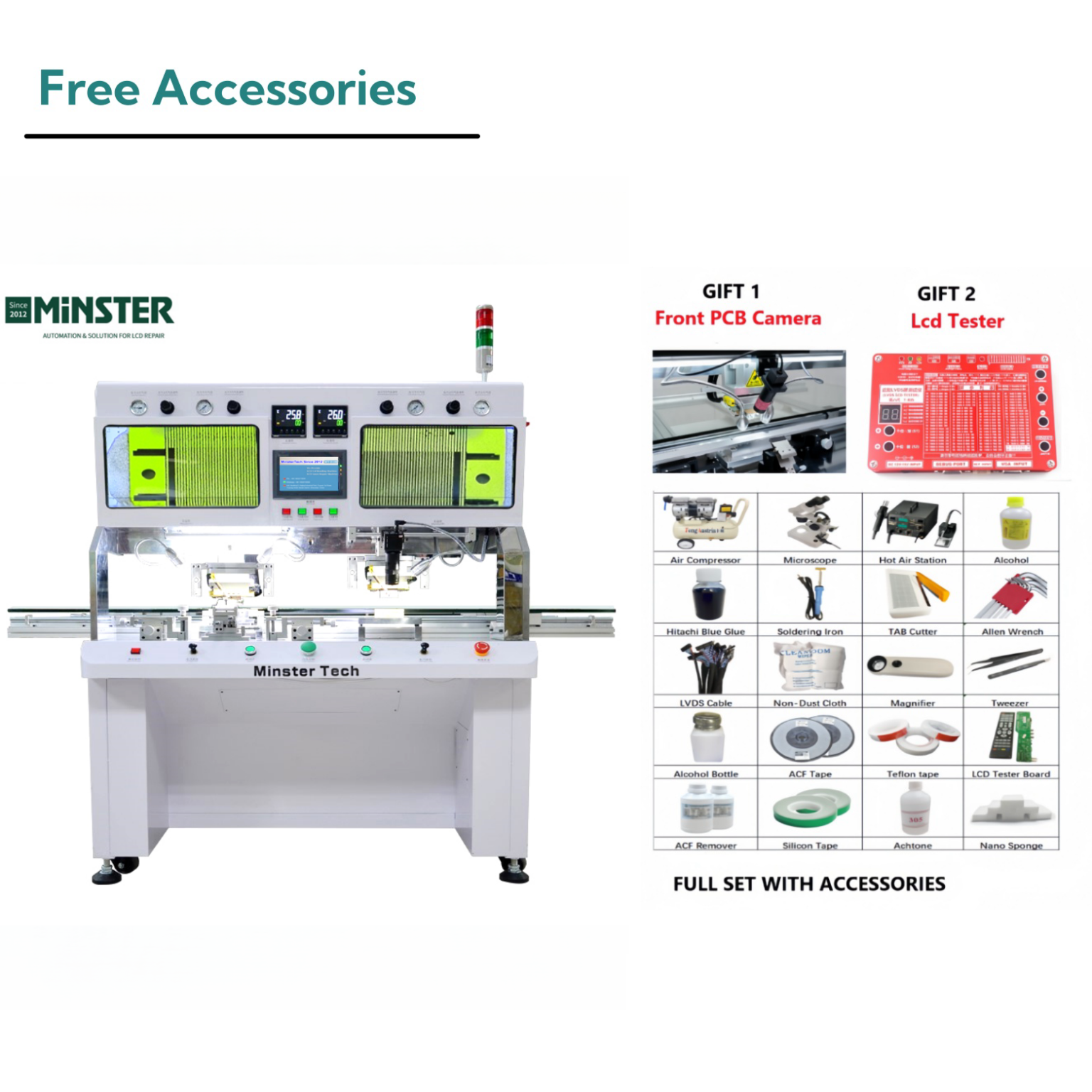 Led Bonding Machine MT-D100 - Guangzhou Minster Technology Co.,Ltd